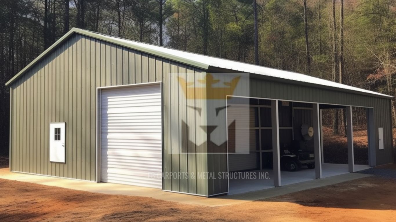 Commercial Metal Buildings - EB Carports & Metal Structures Inc.